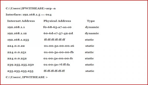 Ways to find MAC Address of Remote Computers » Network Interview