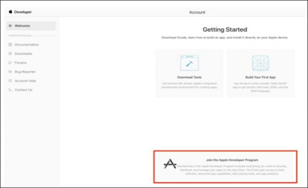 How to create an Apple Developer Account? » Network Interview
