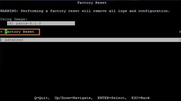 How to Reset Palo Alto Firewall to Factory Default Settings » Network ...