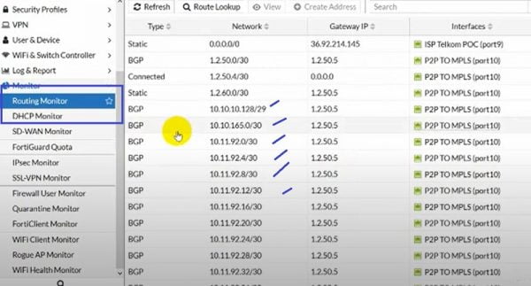 Routing Configuration in FortiGate Firewall: Static, Dynamic & Policy Based » Network Interview