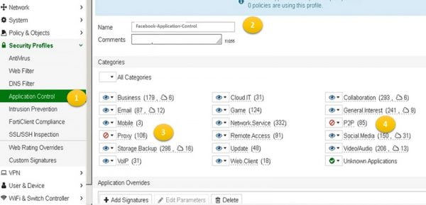 FortiGate UTM (Unified Threat Management) » Network Interview