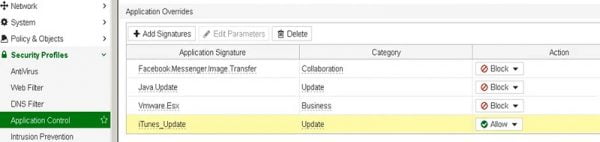FortiGate UTM (Unified Threat Management) » Network Interview