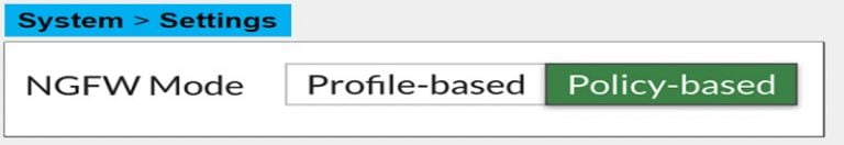 FortiGate UTM (Unified Threat Management) » Network Interview