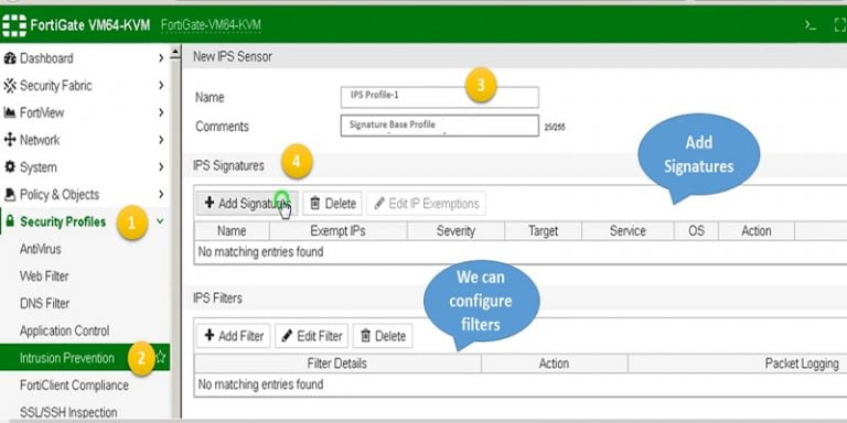 FortiGate UTM (Unified Threat Management) » Network Interview
