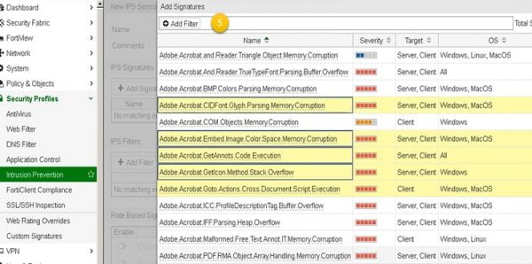 FortiGate UTM (Unified Threat Management) » Network Interview