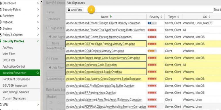 FortiGate UTM (Unified Threat Management) » Network Interview