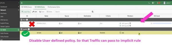 Fortigate: Configuring SD WAN Load balancing for Multiple WAN Links ... Fortigate: Configuring SD WAN Load balancing for Multiple WAN Links ...