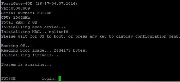 How To Reset Fortigate Firewall With The Factory Default Setting Network Interview