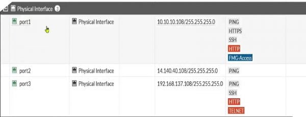 NAT Reflection: FortiGate Firewall » Network Interview
