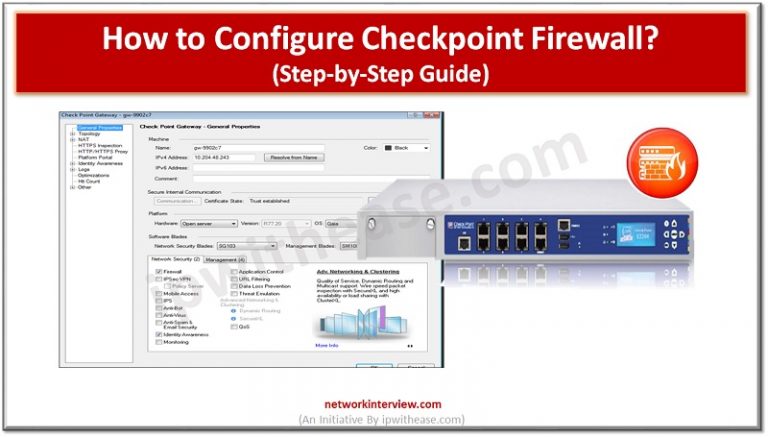 How To Configure Checkpoint Firewall Step By Step Guide Network