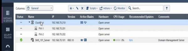 Checkpoint HA Active/Standby and Load Sharing in ClusterXL » Network Interview