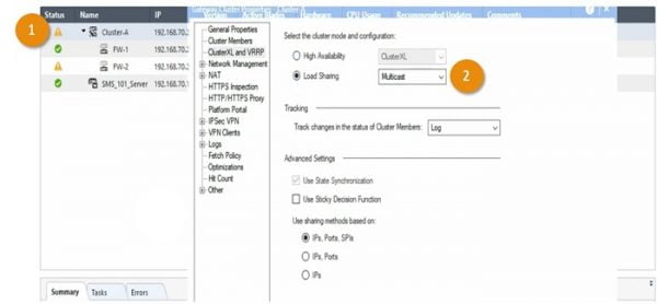 Checkpoint HA Active/Standby and Load Sharing in ClusterXL » Network Interview