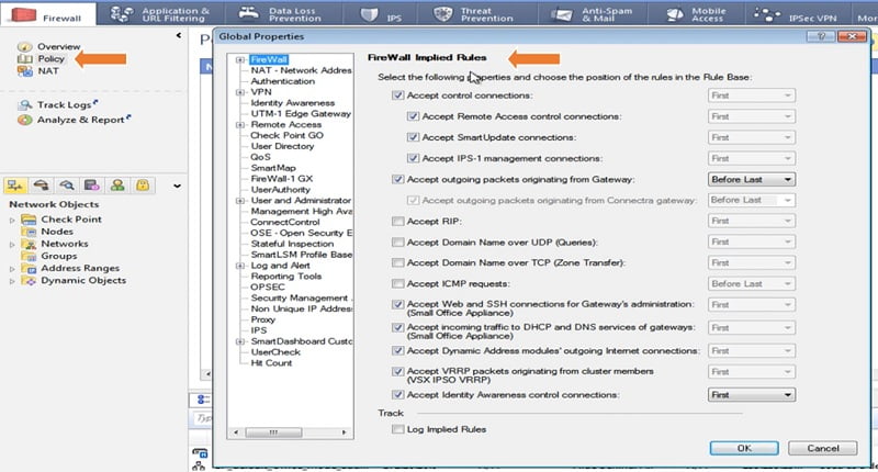 Checkpoint Firewall Policy: Rules & Configuration » Network Interview