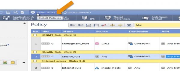 Checkpoint Firewall Policy: Rules & Configuration » Network Interview