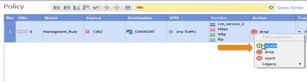 Checkpoint Firewall Policy: Rules & Configuration » Network Interview