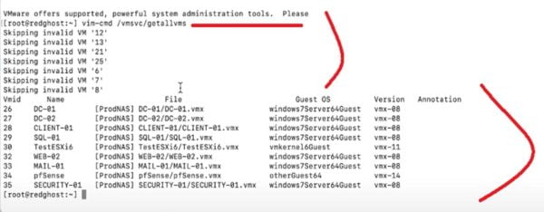 How to fix VMWare ESXi Virtual Machine 'Invalid Status' » Network Interview