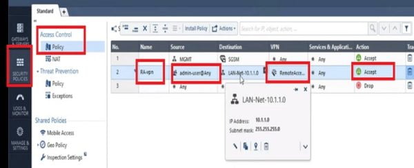Remote Access VPN Setup and Configuration: Checkpoint Firewall ...