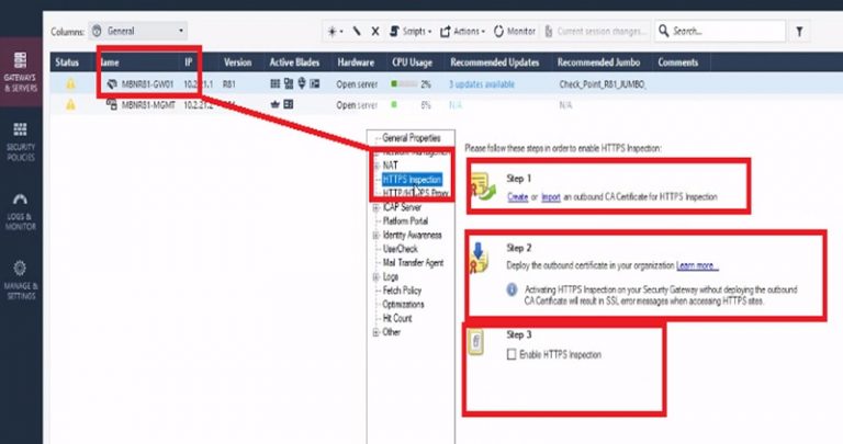 SSL Inspection in Checkpoint Firewall » Network Interview