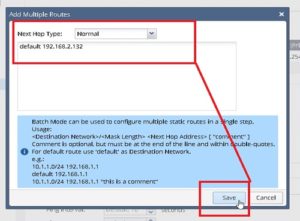 Check Point Routing: Gaia Portal » Network Interview