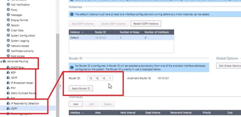 Check Point Routing: Gaia Portal » Network Interview