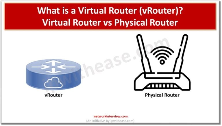 What is a Virtual Router (vRouter)? Virtual Router vs Physical Router » Network Interview