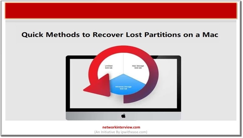 Quick Methods to Recover Lost Partitions on a Mac » Network Interview